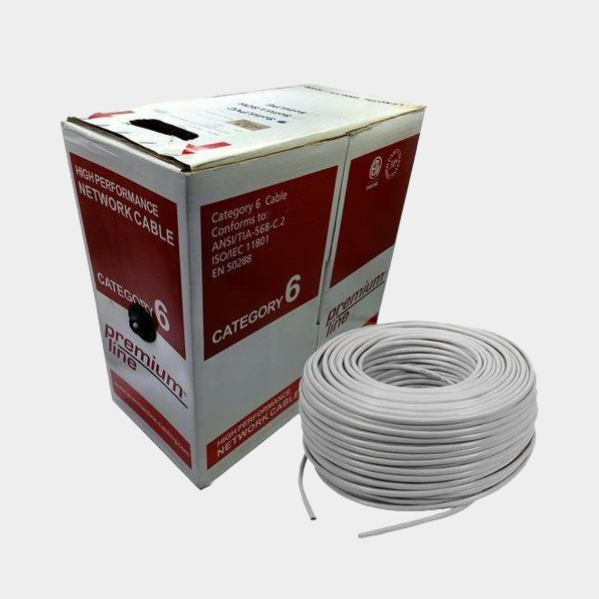 Premium-Line Cable Cat. 6 U/UTP 305meter| UTP Cable | CAT6 | PL-206141 ...