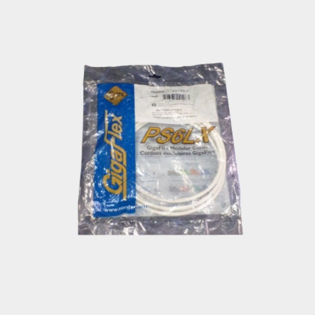 Belden GigaFlex PS6+ Modular Cord, CMR 4-pair, 23 AWG solid (white) (A ...